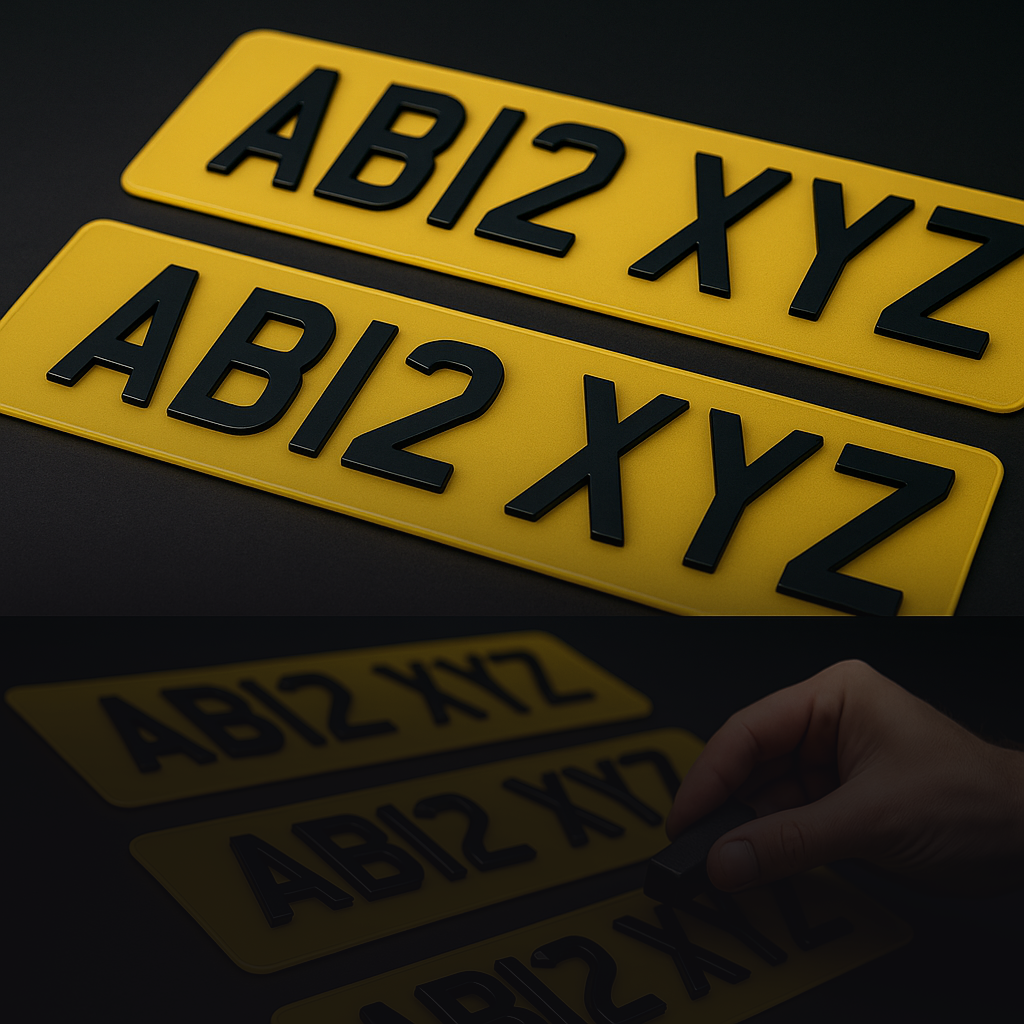 Car Number Plates in Glasgow - iTint Customs
