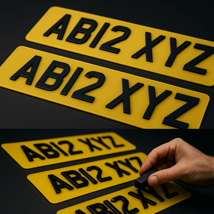 Car Number Plates in Glasgow - iTint Customs